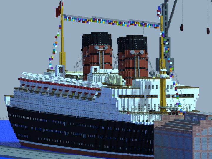 RMS SCOTLAND (version Minecraft - 1.12.2) Minecraft Map