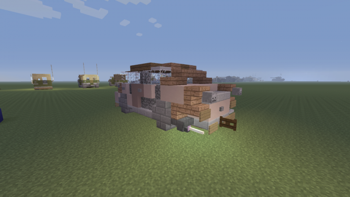 East German Trabant 601, civilian car Minecraft Map