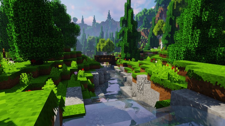 Mountain by creatorLabs | The Sound of Seasons Movie Minecraft Map