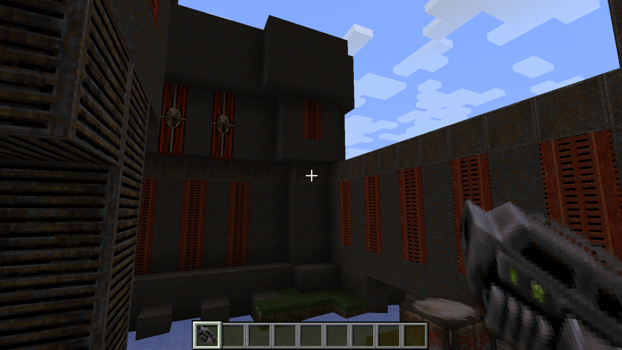 Quake 2 : Map and resource pack Minecraft Map