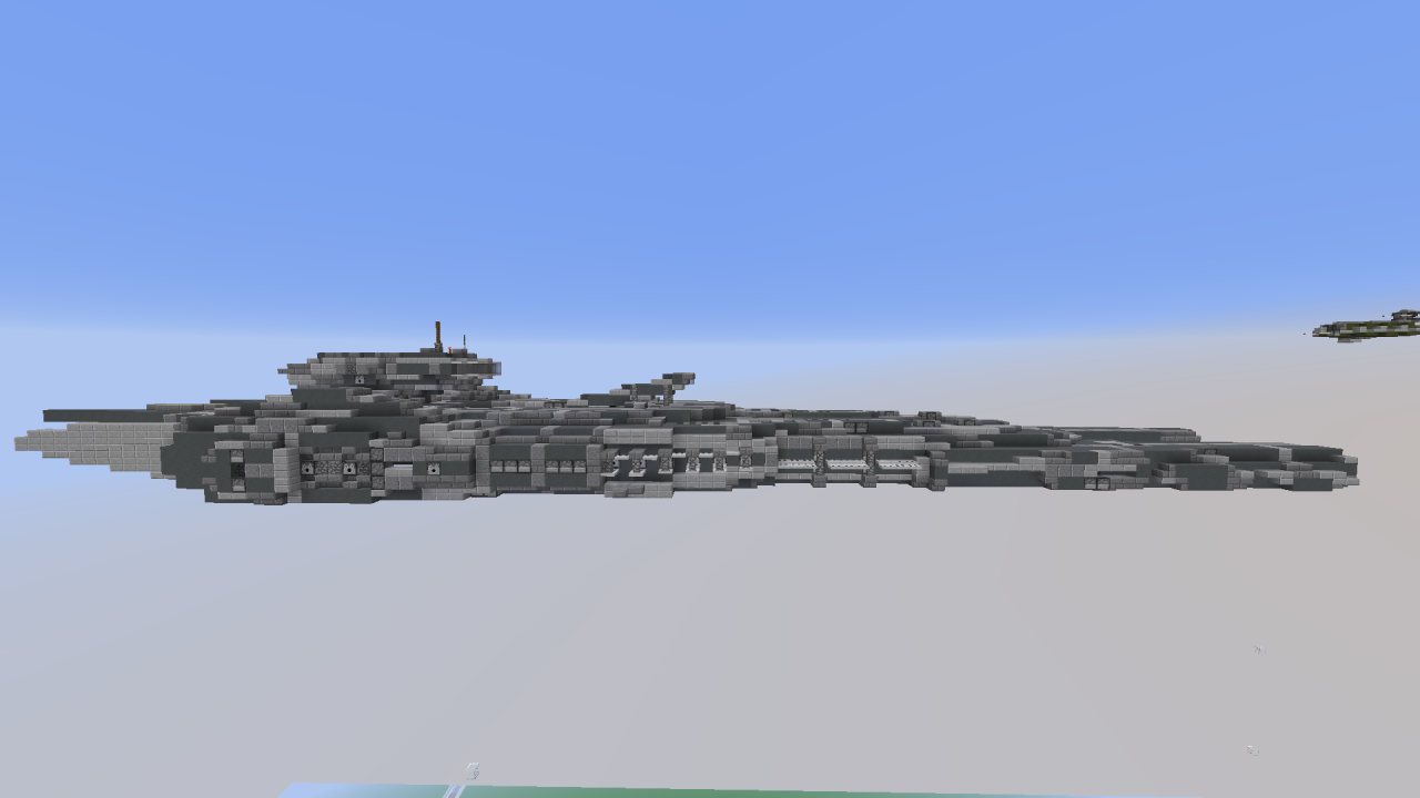 Retribution-class Super Dreadnought (1:30 scale) Minecraft Map