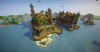Caribbean themed spawn Minecraft Map
