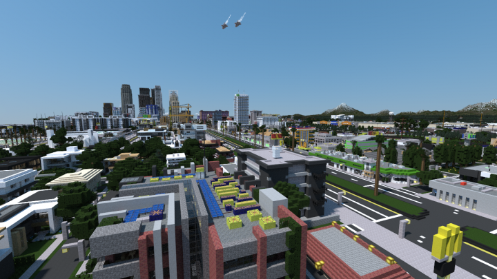Audia Project: The World Record Size Minecraft City Minecraft Map