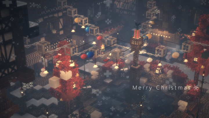 merry xmas Minecraft Map
