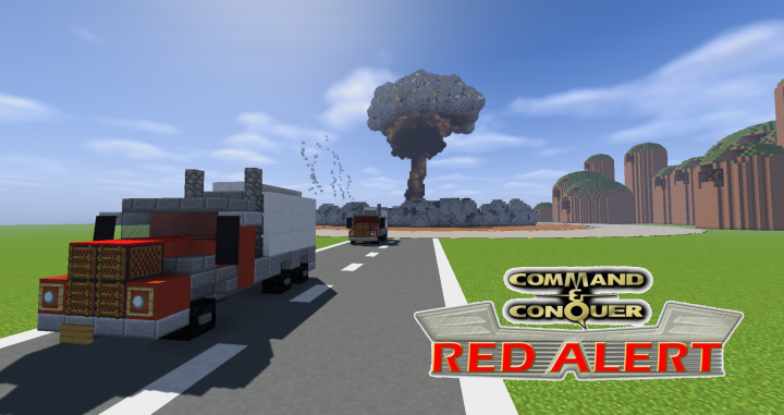 C&C Red Alert NUKE Truck Minecraft Map