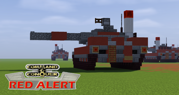 C&C Red Alert Heavy Tank (Compact Vers.) Minecraft Map