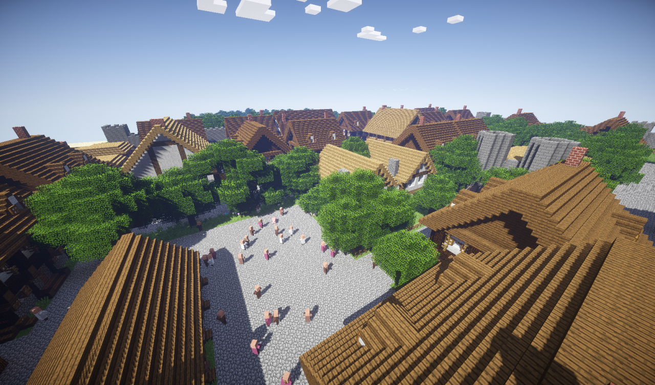 Gothic 3 & Far Far Away - Enderland [ OUTDATED ] Minecraft Map