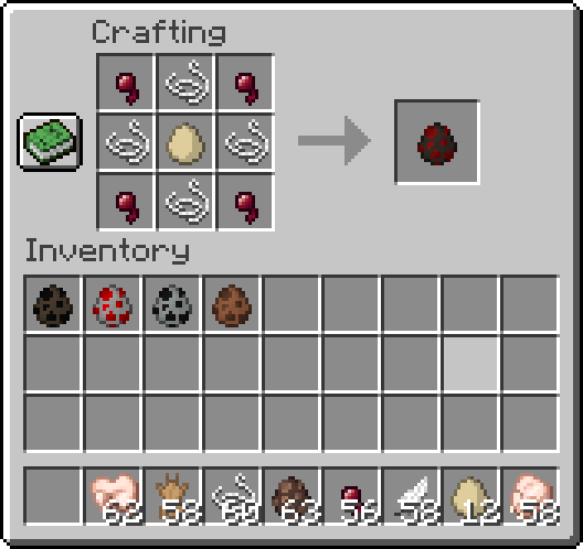 Spawn Recipes datapack Minecraft Data Pack