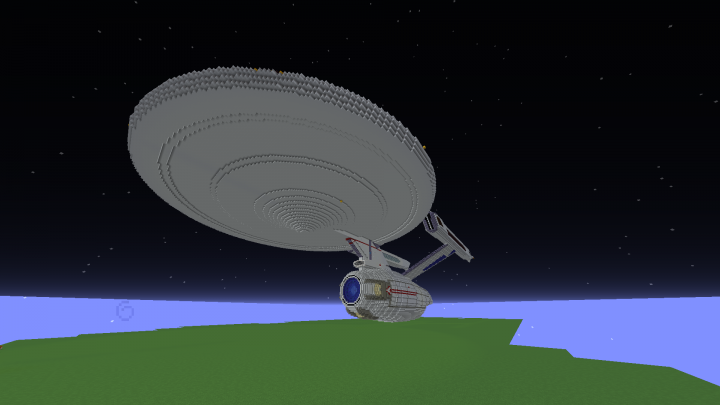 USS Constitution NCC-1700 Minecraft Map