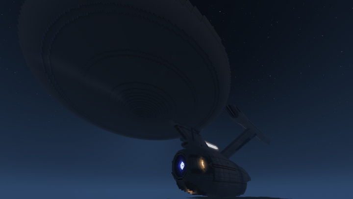 USS Constitution NCC-1700 Minecraft Map