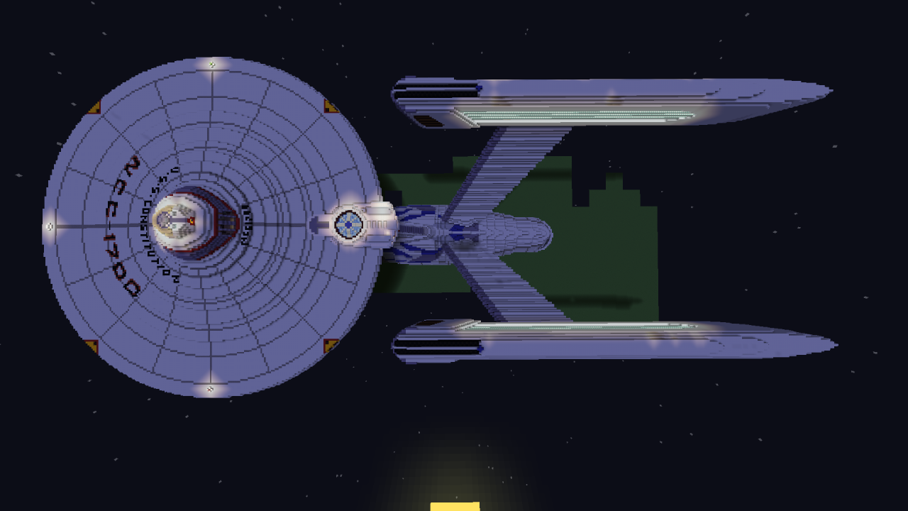 USS Constitution NCC-1700 Minecraft Map