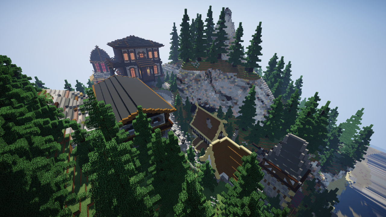 The island of the other world |TERRACUBE| Minecraft Map