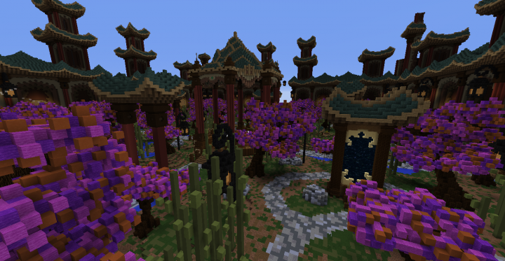 ⇒Spawn Japanese 300x300+warzone included [DOWNLOAD]⇐ Minecraft Map