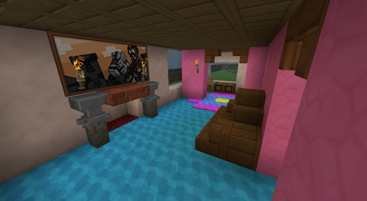 The Simpson's House Minecraft Map