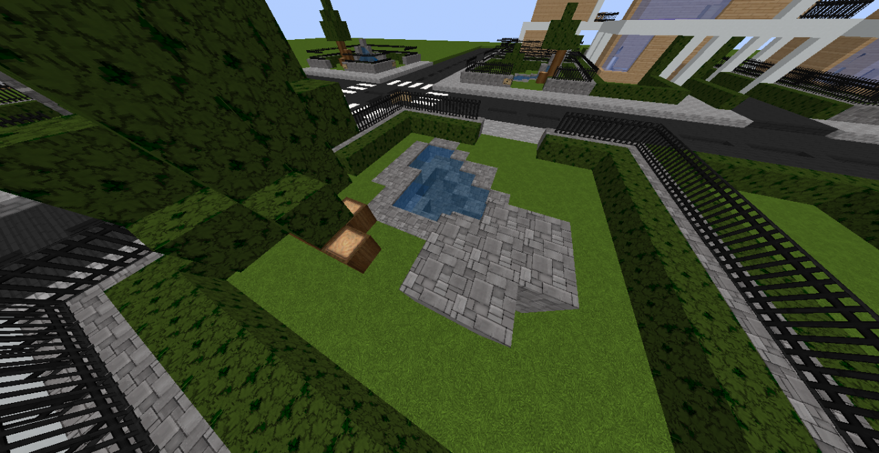 Roleplay neighborhood Minecraft Map