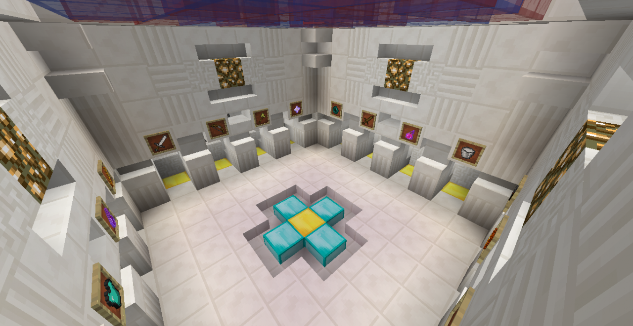 A Sala de Minigames - The Minigames Room Minecraft Map