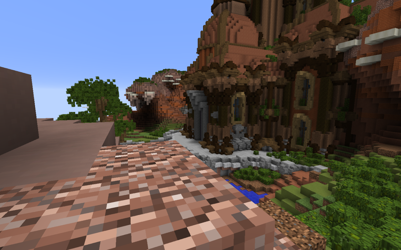 Castle in Heaven Minecraft Map