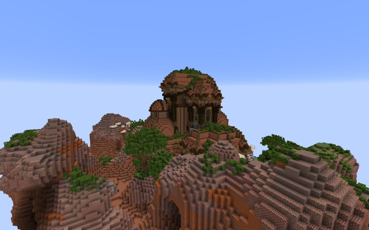 Castle in Heaven Minecraft Map