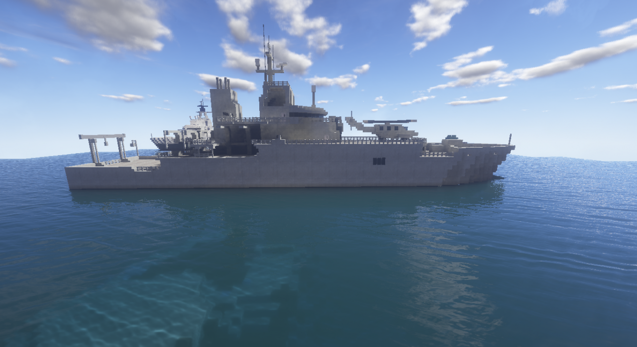 Echo-Class Survey Ship (Royal Navy) Minecraft Map