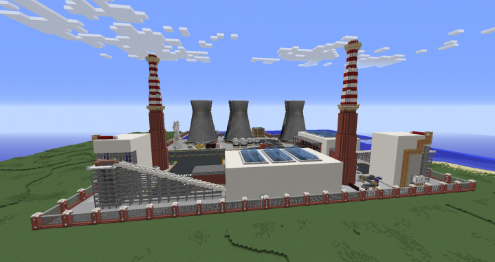 (Fairly) Realistic Coal Thermoelectric Power Plant (Schematic file is ...