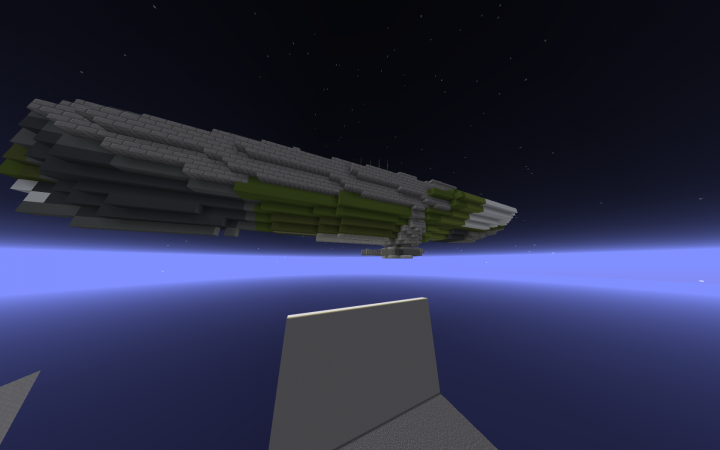 [B5] Aero class Gunboat Minecraft Map