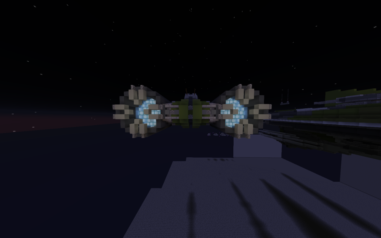 [B5] Elipse class Gunship Minecraft Map