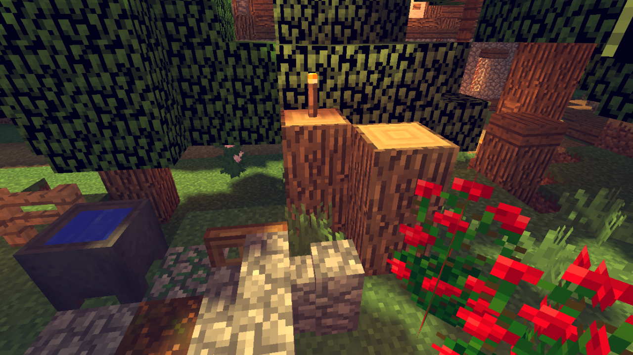 [Path Decoration] Traveler camp Minecraft Map