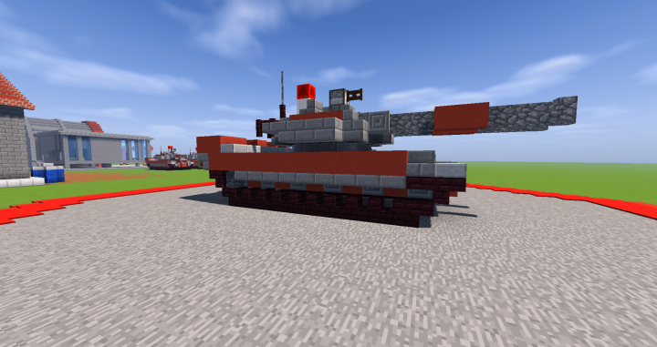 C&C Red Alert Heavy Tank (Compact Vers.) Minecraft Map