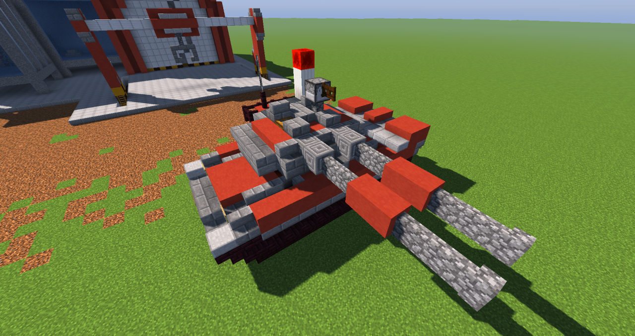 C&C Red Alert Heavy Tank (Compact Vers.) Minecraft Map