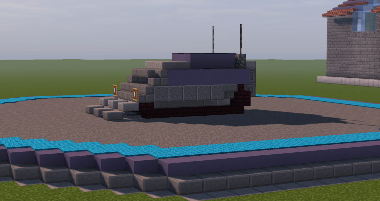 C&C Red Alert Anti-Tank Minelayer Minecraft Map