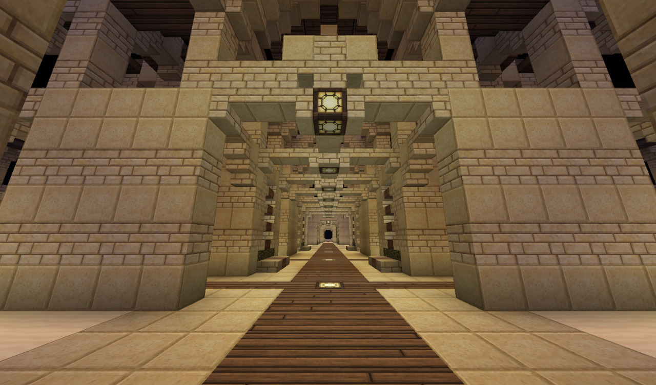 Sand Temple Minecraft Map