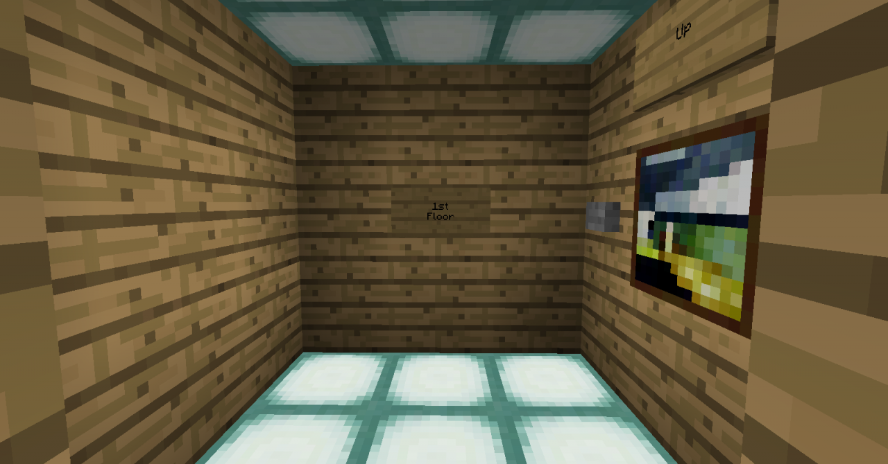 Teleportation based Elevator in MINECRAFT JAVA EDITION!!! Minecraft Map