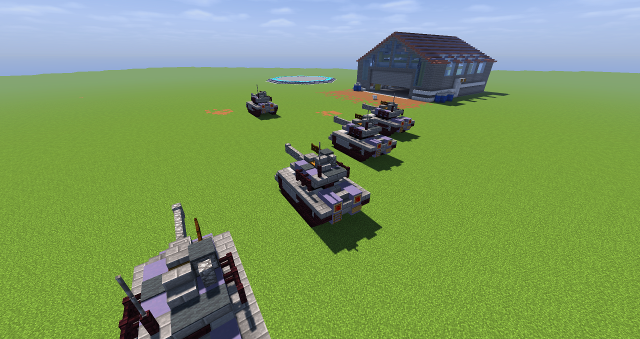 C&C Red Alert Light Tank Minecraft Map