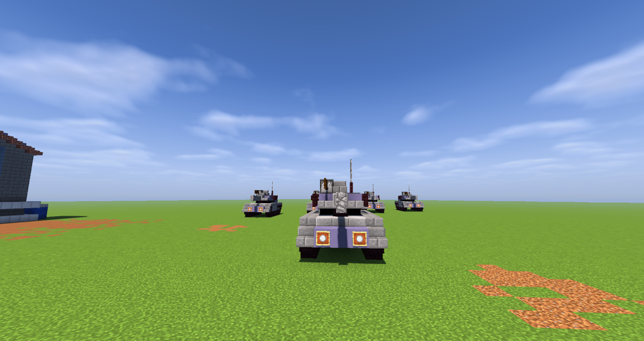C&C Red Alert Light Tank Minecraft Map