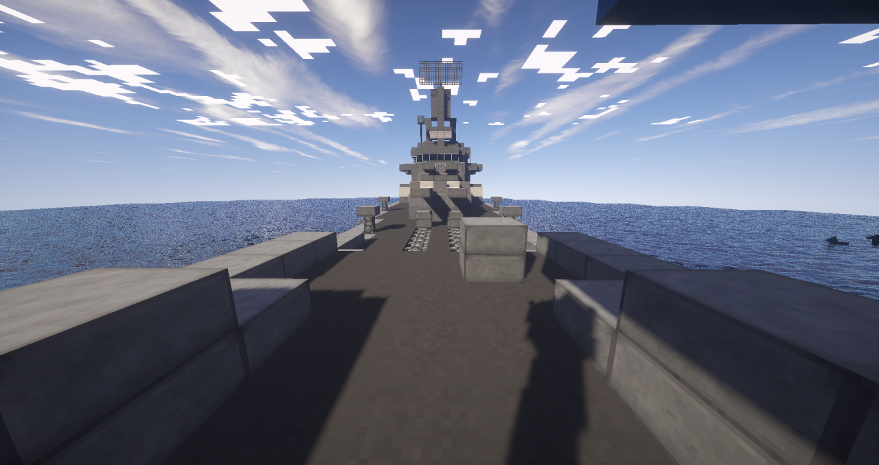 Revolver-class Frigate Minecraft Map