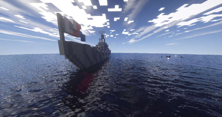 Revolver-class Frigate Minecraft Map