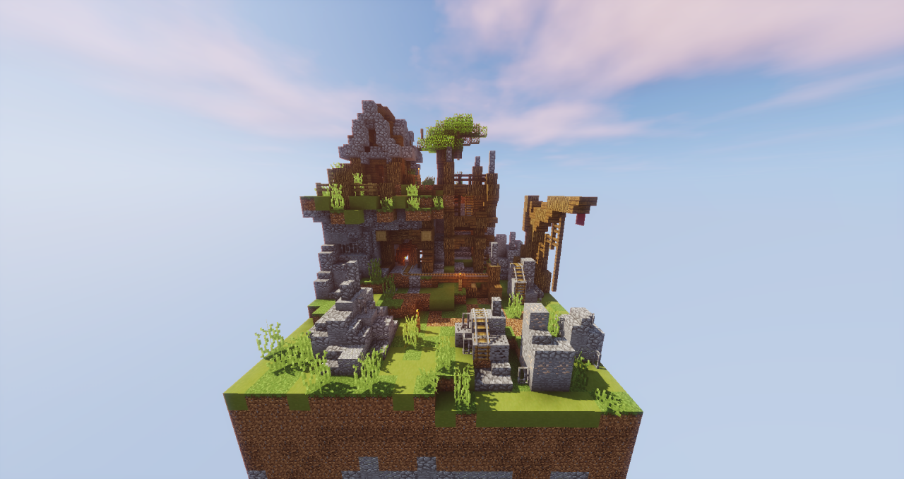 20x20 Mini-Build "Mine" Minecraft Map