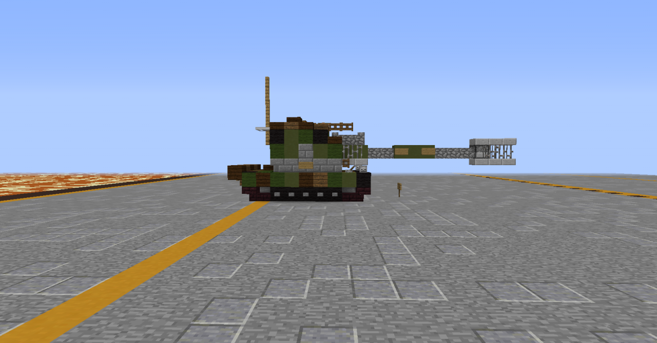 Artillery AMX-AuF1 / French Army Minecraft Map