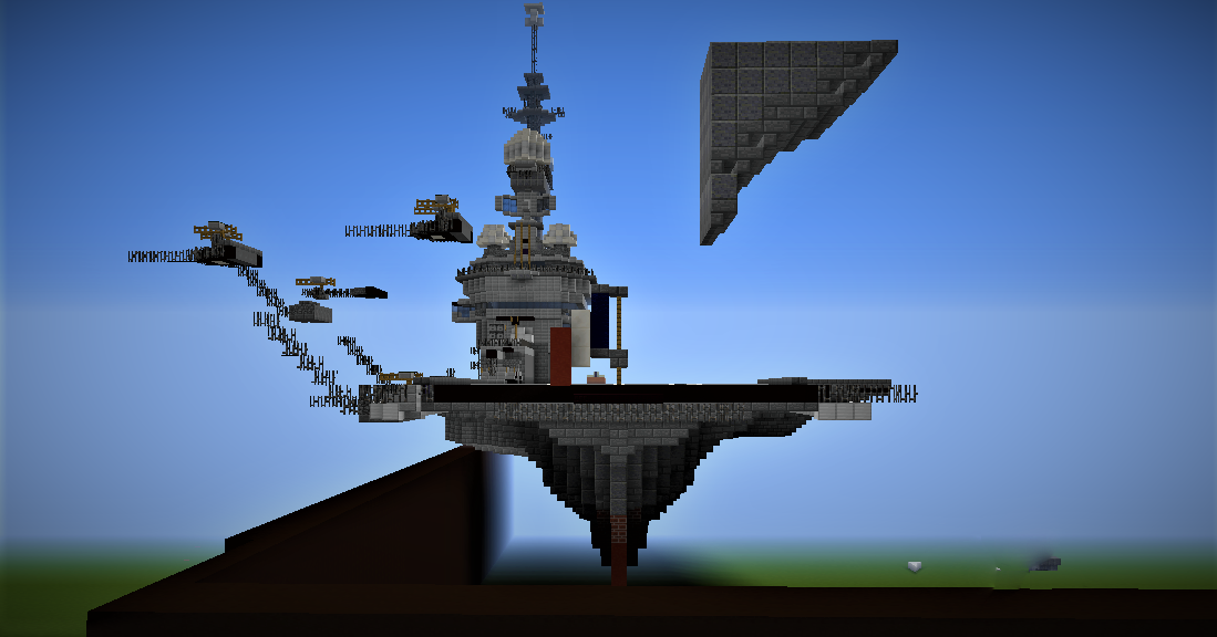 Charles De Gaule Aircraft-Carrier /French-Army Minecraft Map