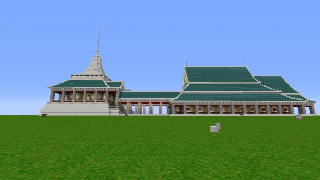 thai temple Minecraft Map