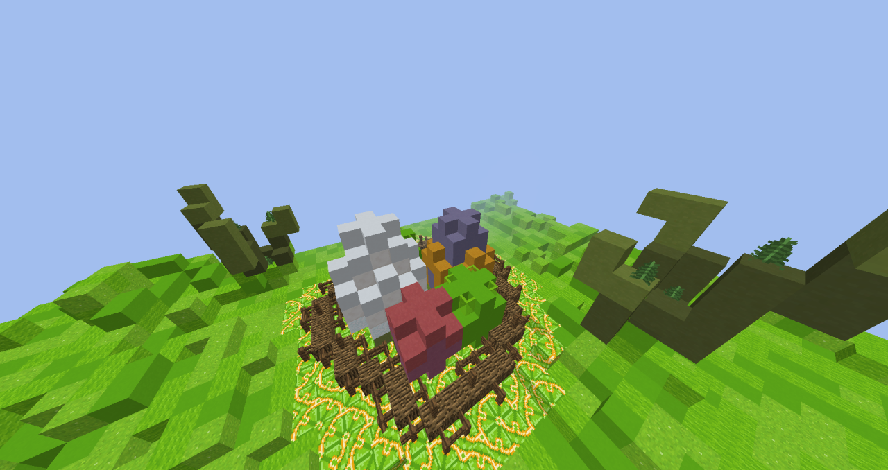 Down the rabbit hole (Easter Build) Minecraft Map