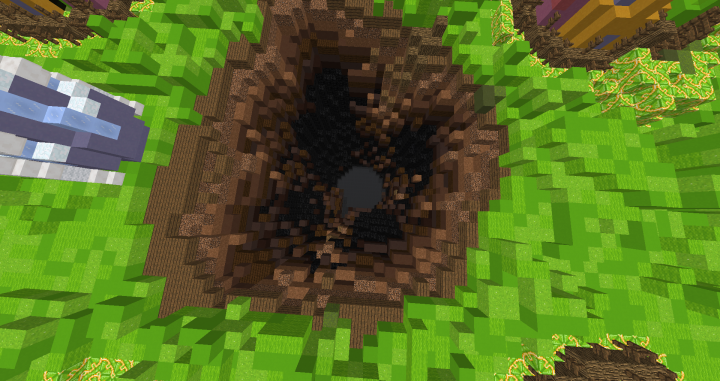 Down the rabbit hole (Easter Build) Minecraft Map