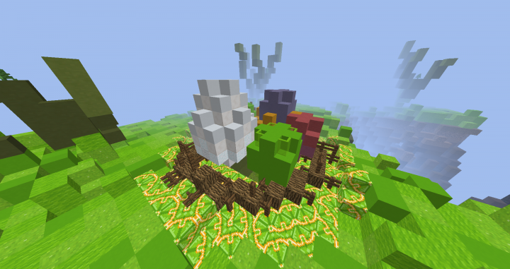 Down the rabbit hole (Easter Build) Minecraft Map