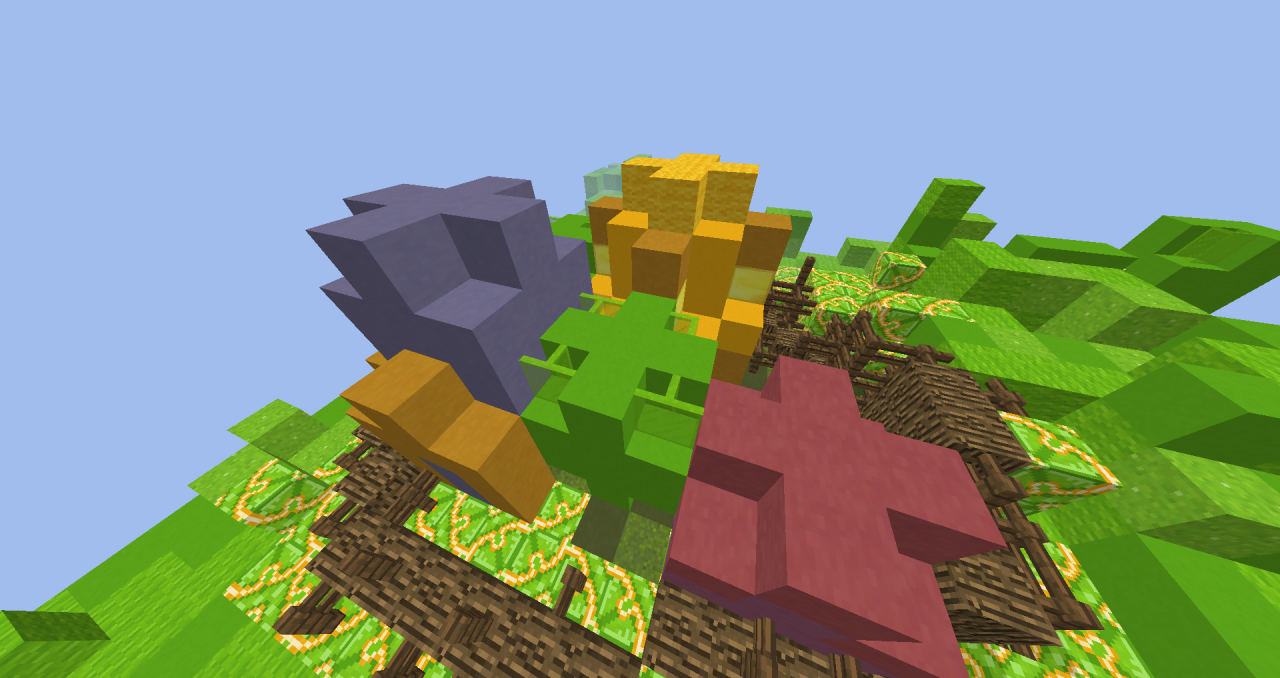 Down the rabbit hole (Easter Build) Minecraft Map