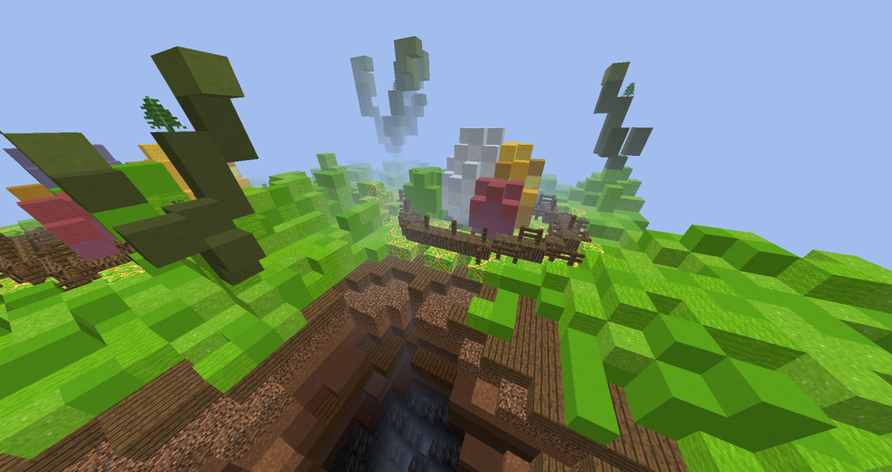 Down the rabbit hole (Easter Build) Minecraft Map