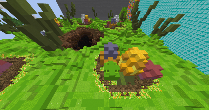 Down the rabbit hole (Easter Build) Minecraft Map