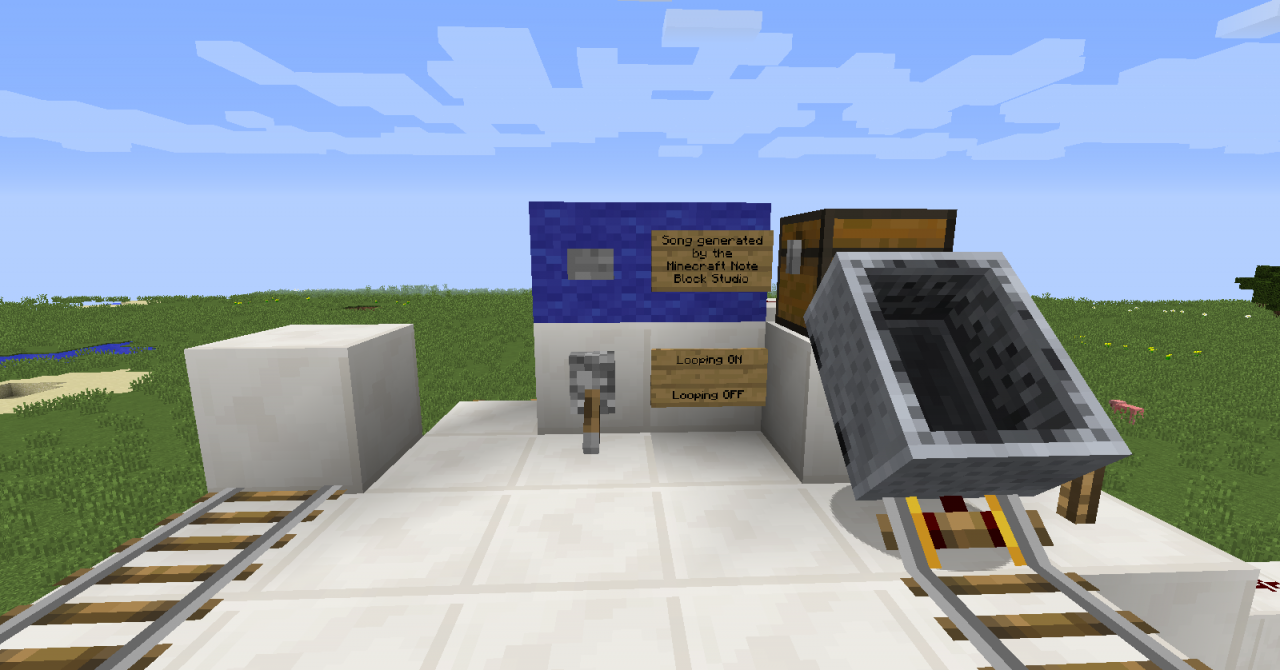 Faded Note Block Song in MINECRAFT JAVA EDITION!!! Minecraft Map