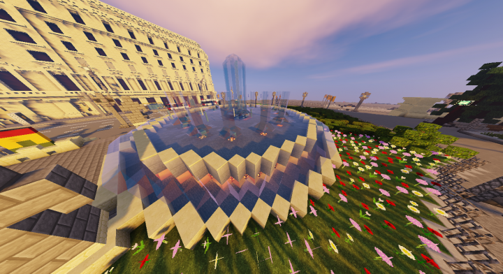 Plaça Catalunya, Centre De Barcelona Minecraft Map