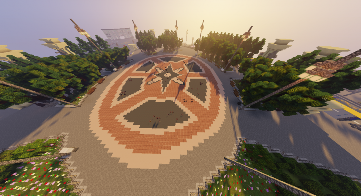 Plaça Catalunya, Centre De Barcelona Minecraft Map