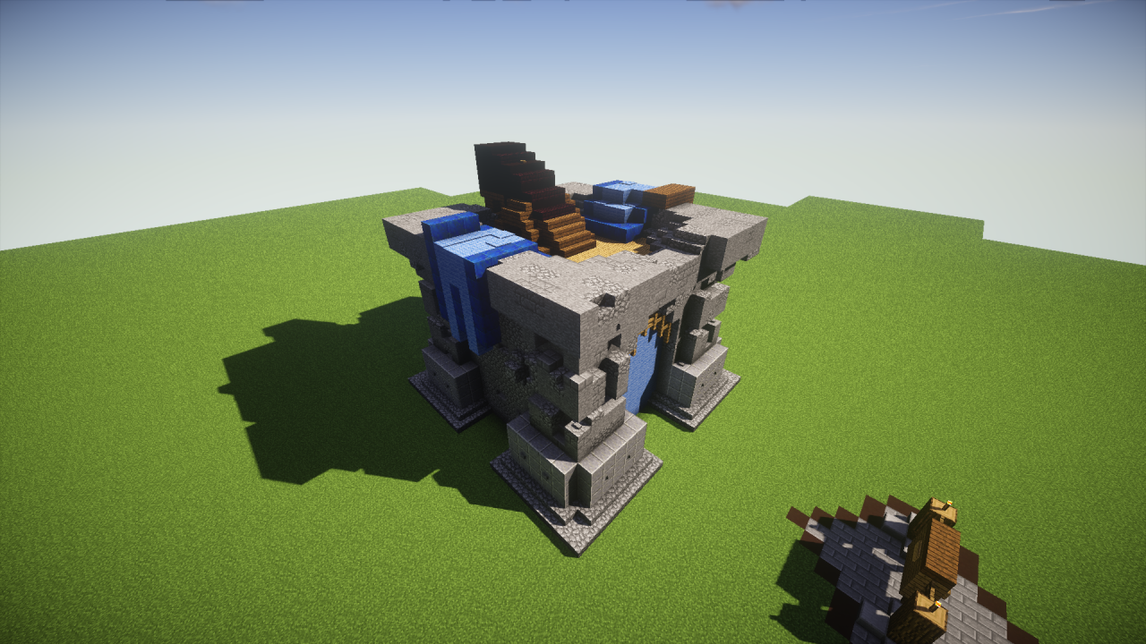 Blue Clash Royale Tower! Minecraft Map